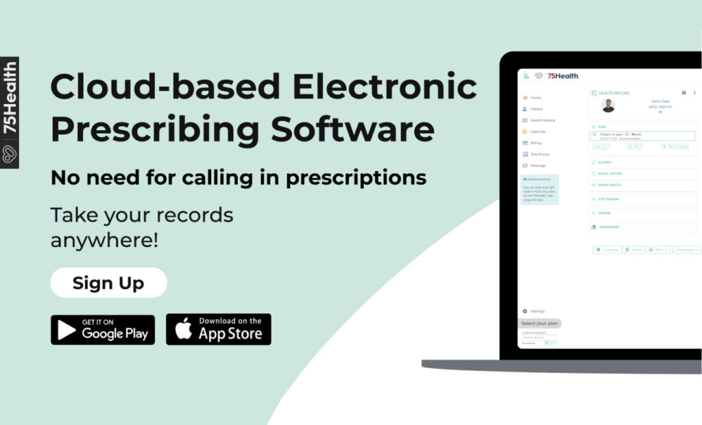 Convenience Is The Key Of E-Prescribing Software - 75Health