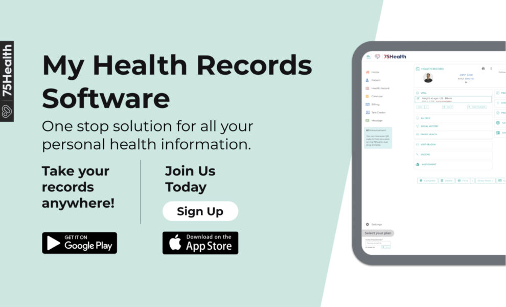 My Health Records Enhanced Patient Care Process - 75Health