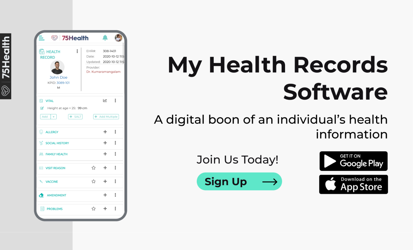 My Health Records Helps Patients To Manage All Medical Visits - 75Health